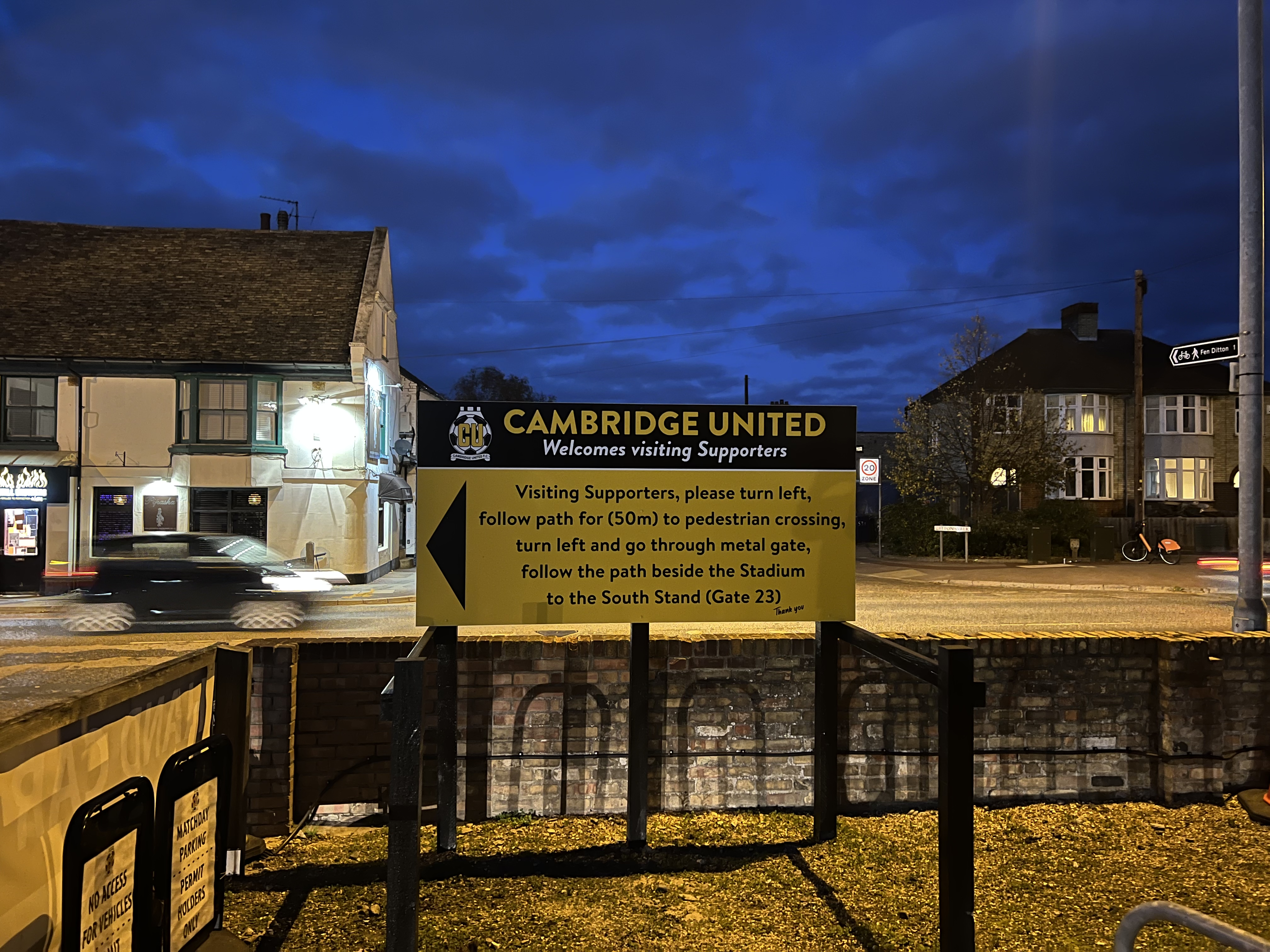 Abbey Stadium the home of Cambridge United | Around The Grounds